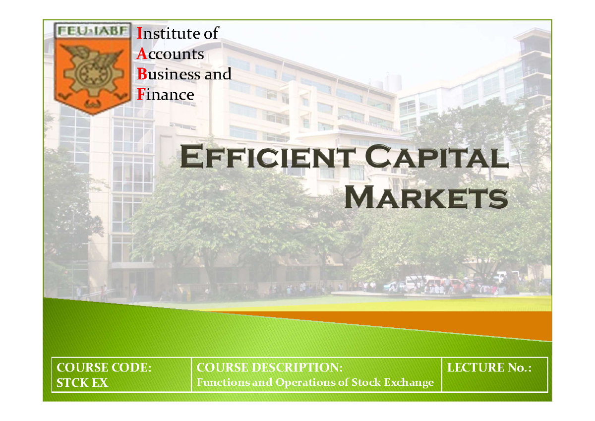 Investment Companies - Part I - Institute of Accounts Business and ...