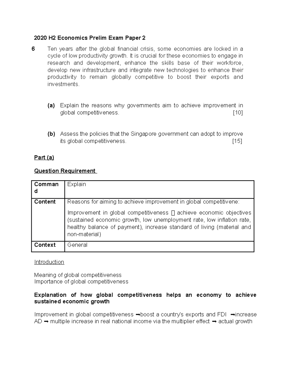 2020 JC2 H2 Econs Prelim Paper 2 Q6 Suggested Answer (19A05) copy ...