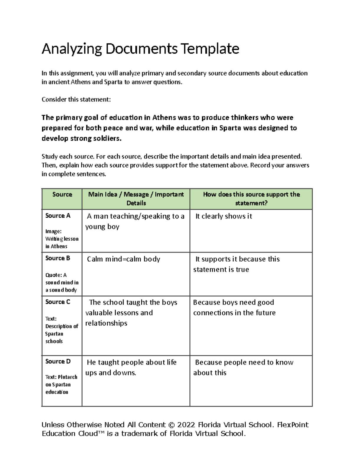42 History - This should be fully completed - Analyzing Documents ...