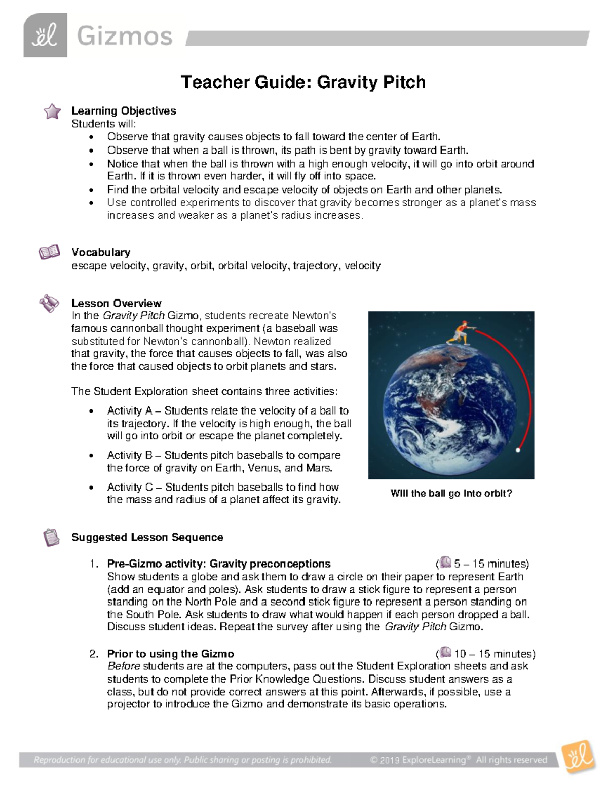 Gravity Pitch TG - Science - 2019 Teacher Guide: Gravity Pitch Learning ...