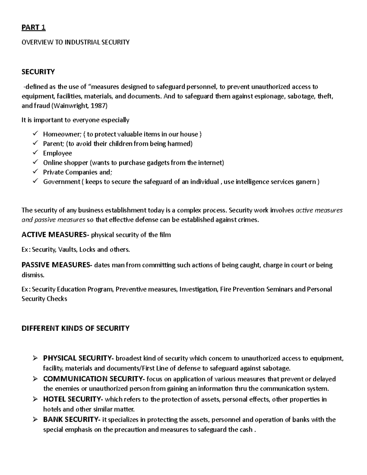 LEA 3 PART 1 AND 2ready to print - PART 1 OVERVIEW TO INDUSTRIAL ...