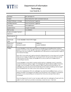 Case Study Data Science - Student Name Sakshi Sawant Roll Number 20103B ...