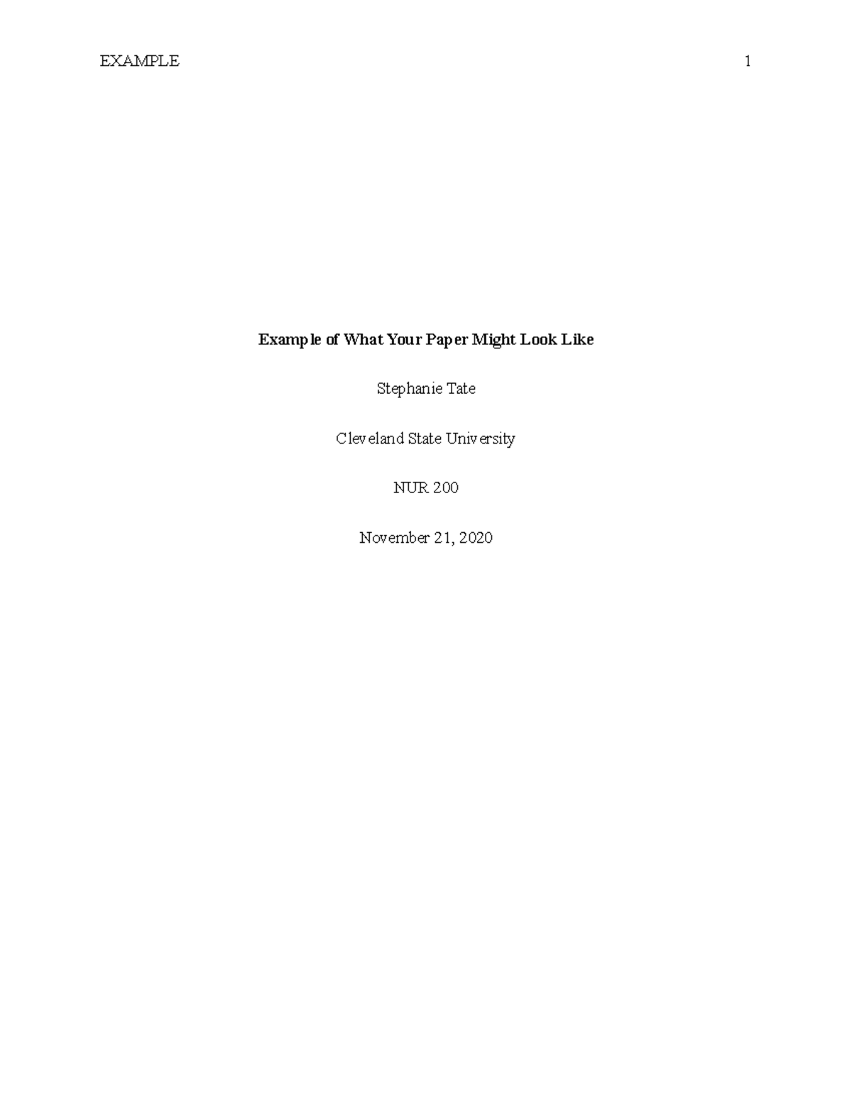 APA Example Final Paper-2 - Example of What Your Paper Might Look Like ...