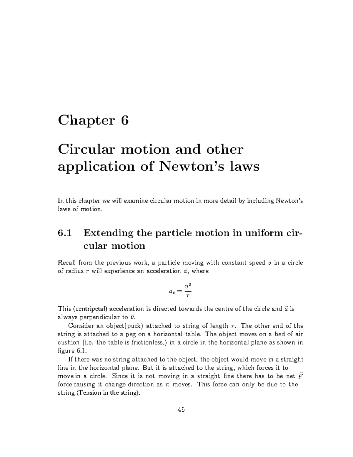 Mech Chapter%206 Circular%20Motion%20and%20other%20applications%20of%20laws%20of%20Newton ...