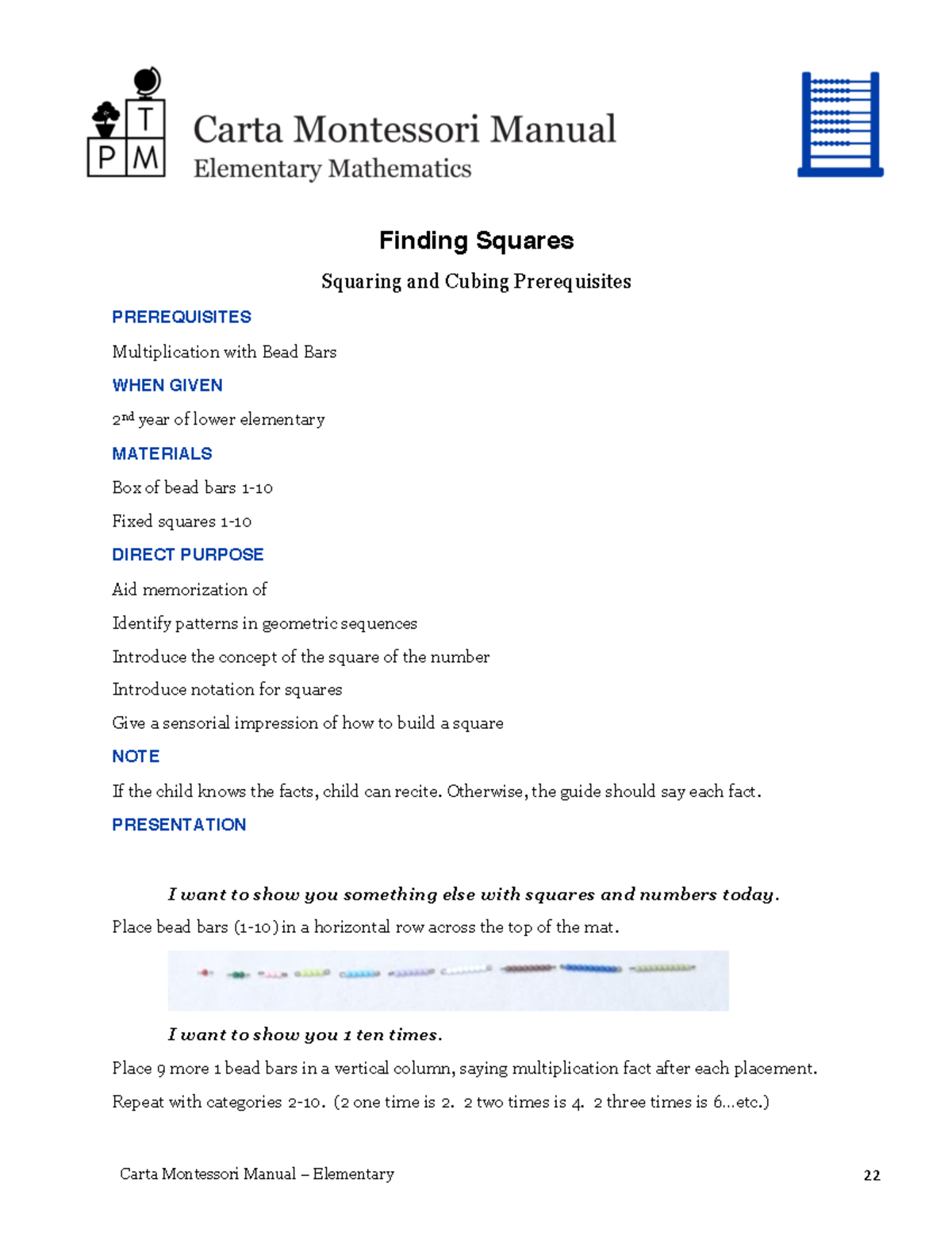 Finding Squares - math - Finding Squares Squaring and Cubing ...