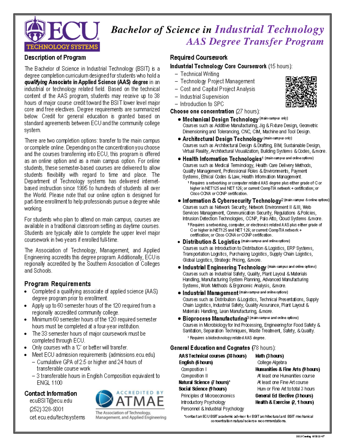 BSIT general flyer-1 - Bsit flyer - 2023 Catalog 6/202 3 AF Bachelor of ...