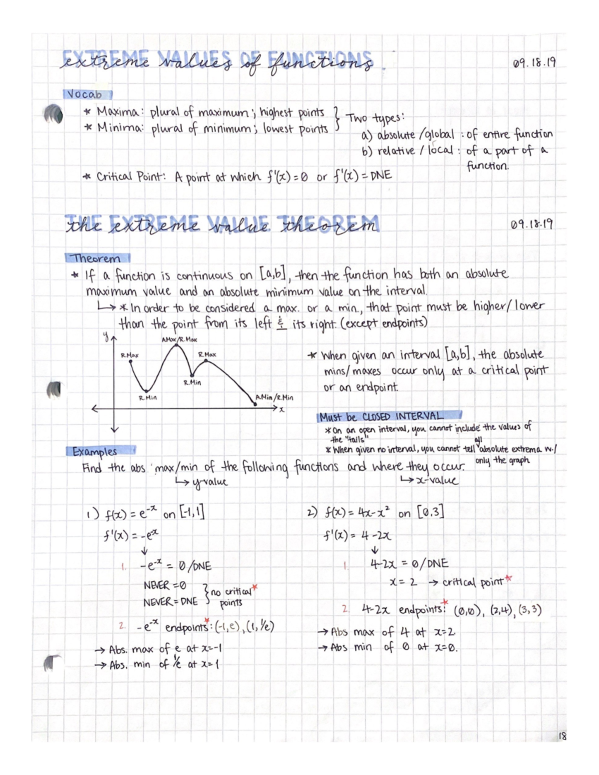 (4)Applications of Derivatives - Art H309 - Studocu