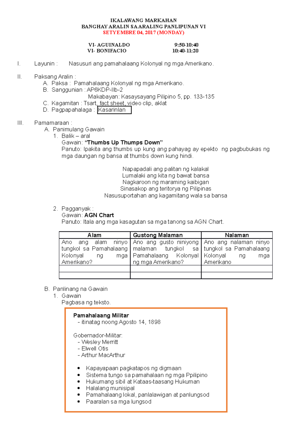 360148972 AP 6 DLP WEEK 4 - IKALAWANG MARKAHAN BANGHAY ARALIN SA ...