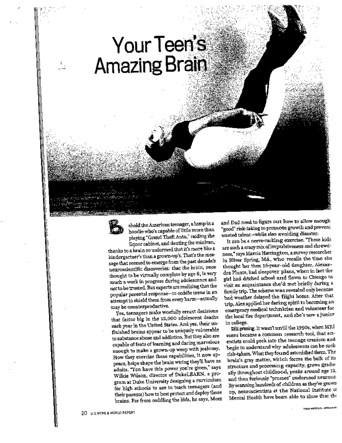 Amazing+Teen+Brain - The Brain for Teens - Studocu
