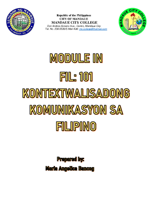 EDUC 202 - Module 1 Lesson 1 - Module 1. The Teacher as a Person in ...