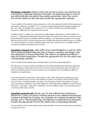 Week 6 Coding 146 Audit - The coding error in this case is the use of ...