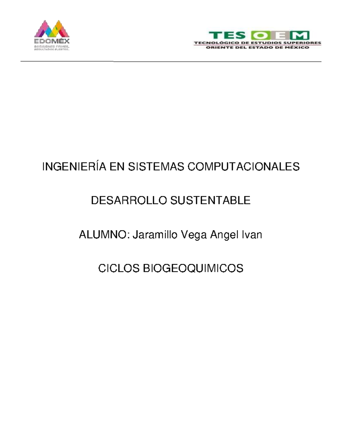 Ciclos - Warning: TT: undefined function: 32 INGENIERÍA EN SISTEMAS COMPUTACIONALES DESARROLLO ...