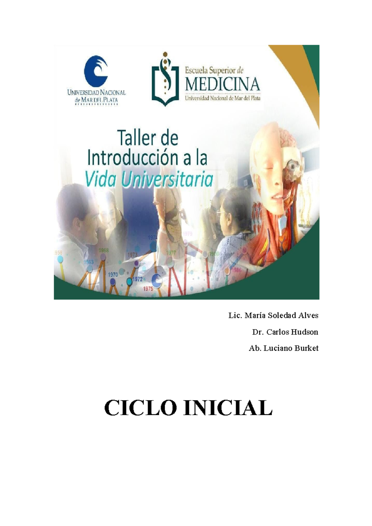 Modulo TIVU - Nota: 1 - Lic. María Soledad Alves Dr. Carlos Hudson Ab ...