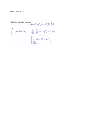 centroid integral calculus - Calculus I - Studocu