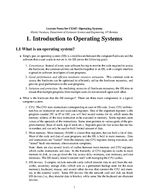 02-processes-threads - Lecture Notes for CS347: Operating Systems ...