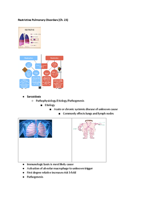 Pathophysiology note study - Introduction à la Pathophysiologie La ...