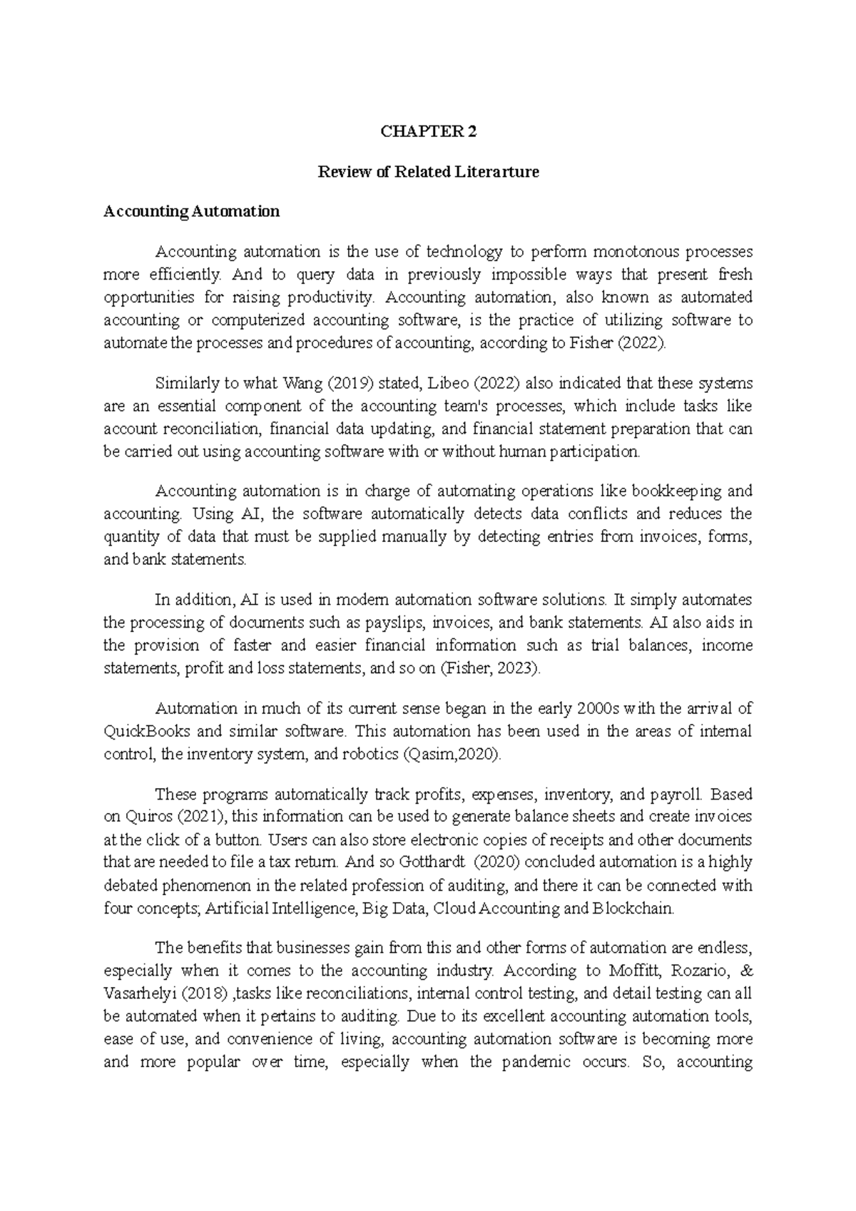 Chapter-2-RRL - good - CHAPTER 2 Review of Related Literarture ...