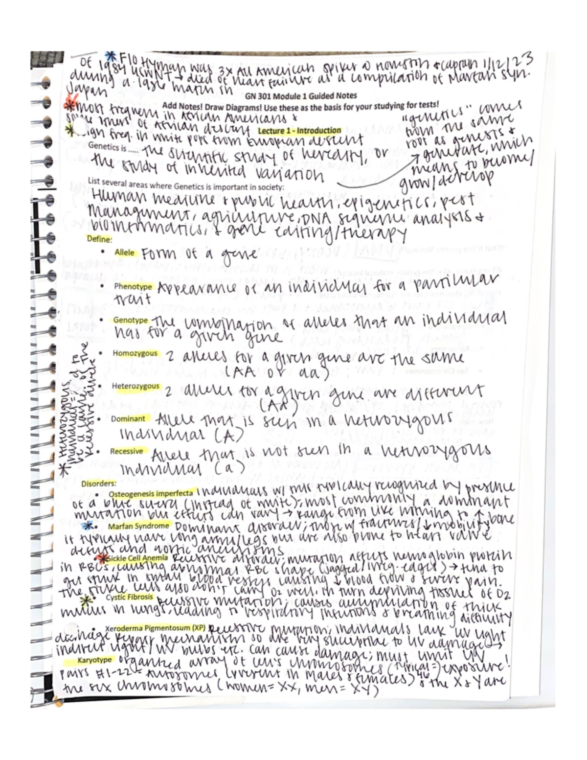 GN 301 Module 1 Guided Notes - Jayan during of 1984 F10 a USWNT 1986 ...