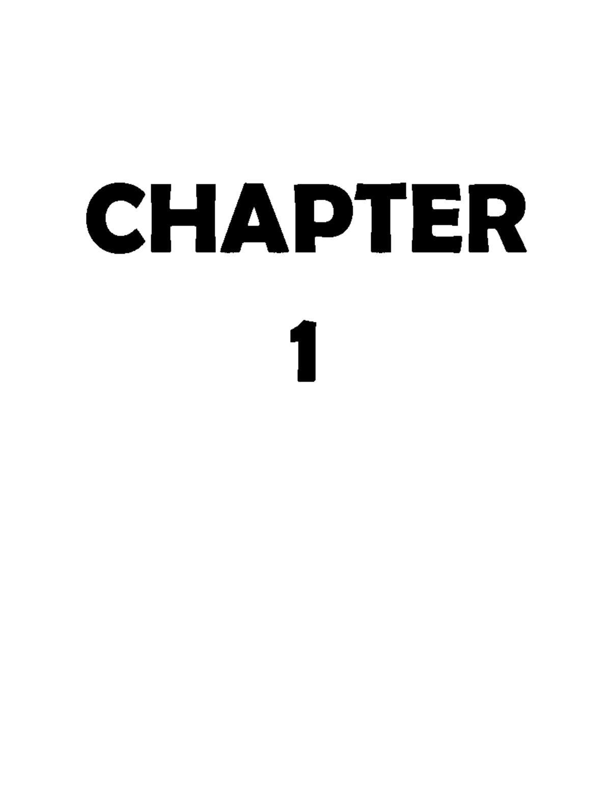 OTQM-1 - BOOK - CHAPTER 1 CHAPTER 1 Chapter 1 INTRODUCTION TO COST ...