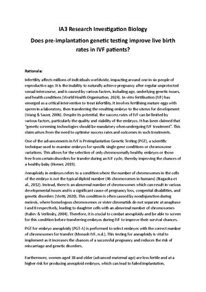 Inheritance worksheet - Year 12 Biology Unit 4: Inheritance practice ...