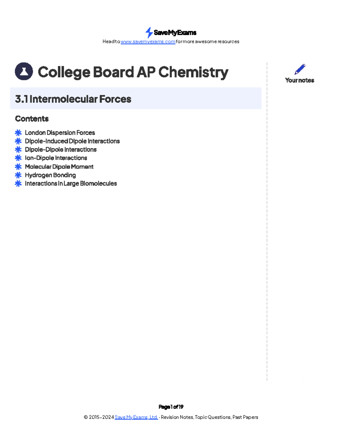Unit 3 - oıdcjwğcjğe - AP Chemistry - Page 10 of 19 δ δ Page 11 of 19 δ ...
