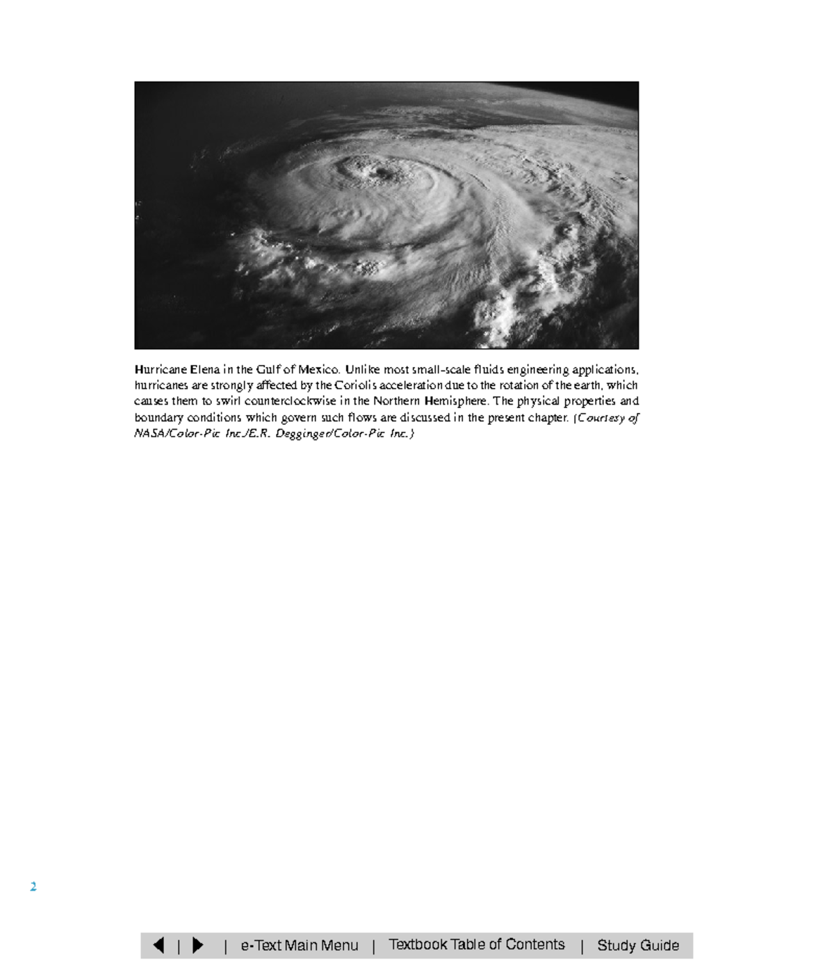 Chapt 01 - Hurricane Elena in the Gulf of Mexico. Unlike most small ...