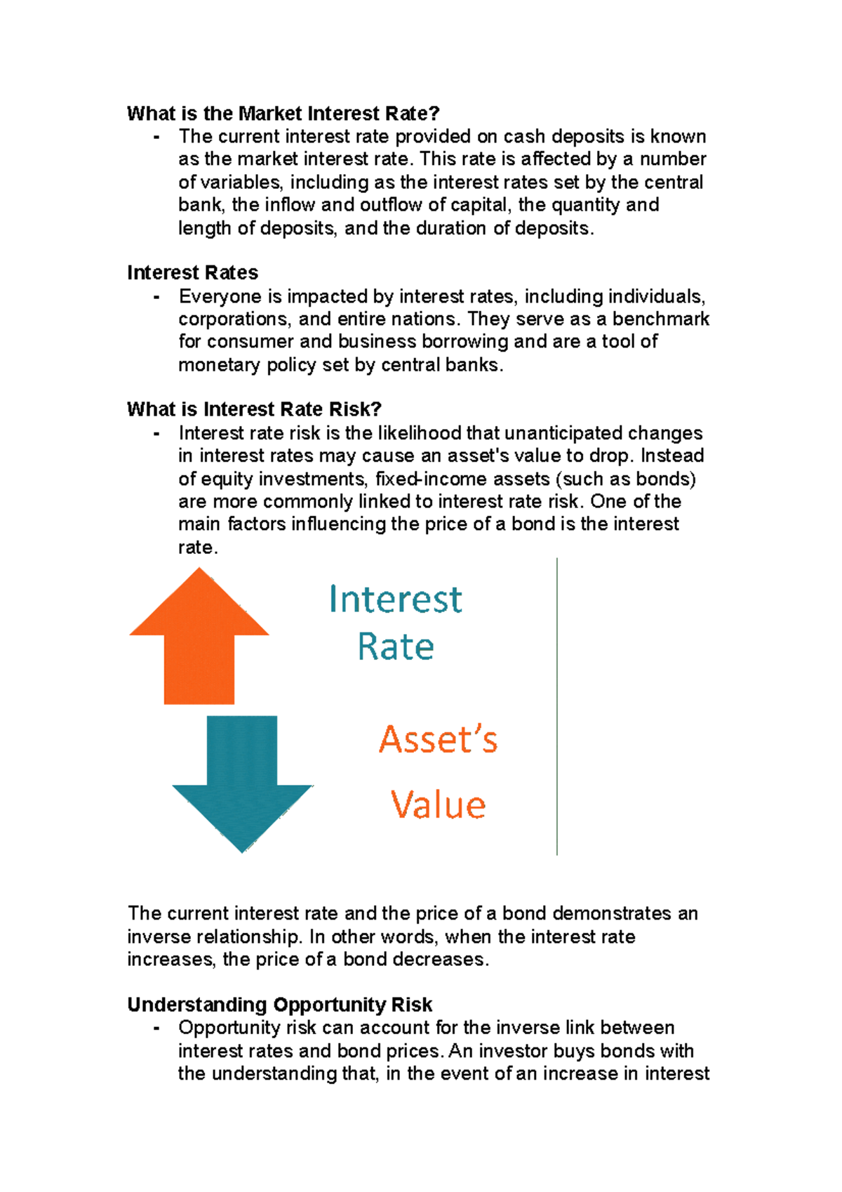 Market Interest Rates - Ma'am Lilia - What is the Market Interest Rate ...