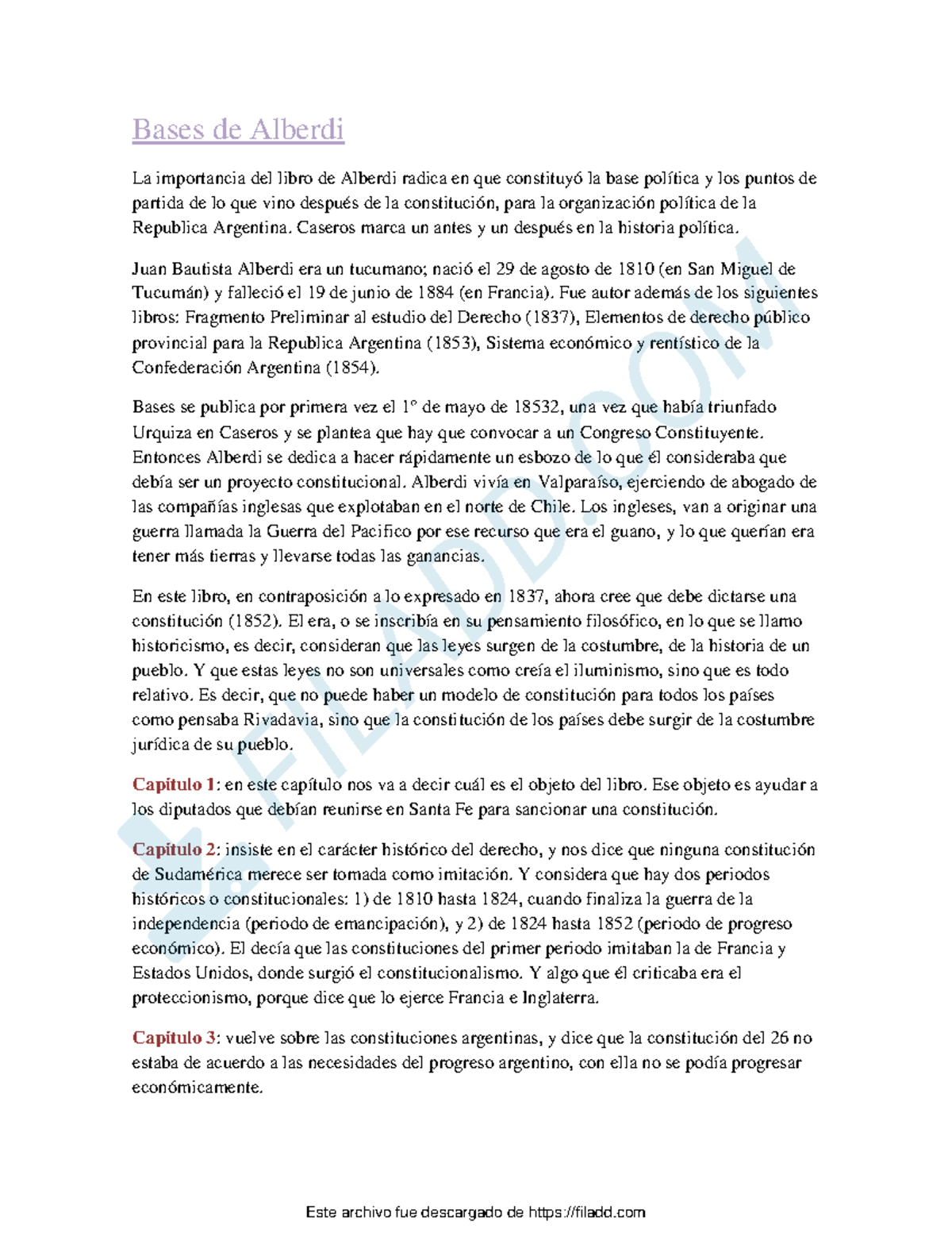 Bases de Alberdi - Libro - Bases de Alberdi La importancia del libro de ...