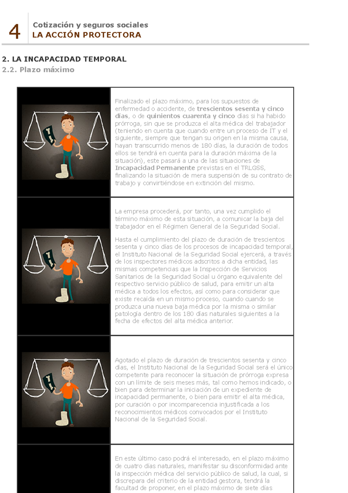 Acc. prot 3 - Apuntes 6 - 4 Cotización y seguros sociales LA ACCIÓN ...