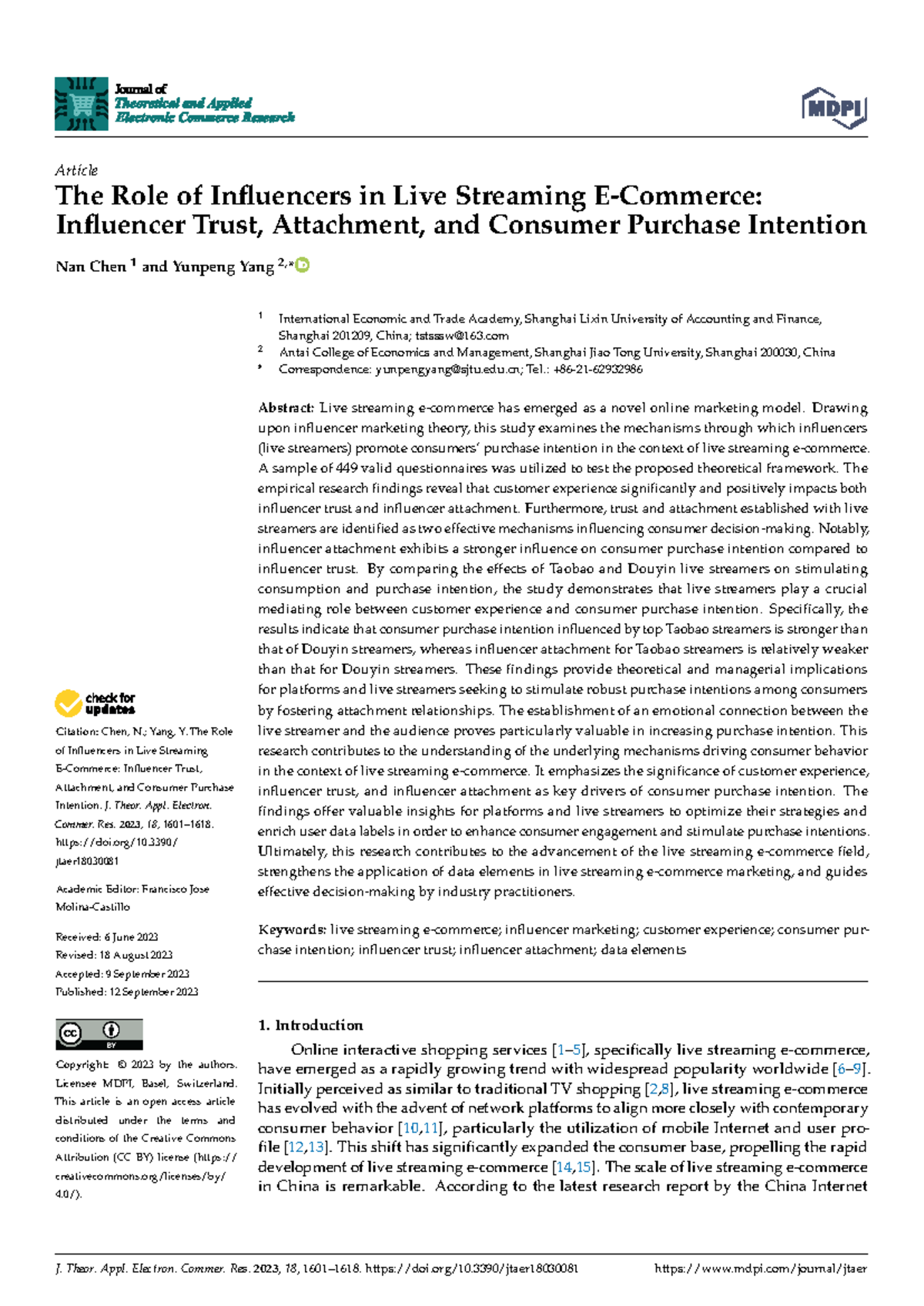 Jtaer-18-00081 - bh ahbcha hbchc ahsb - Citation: Chen, N.; Yang, Y ...