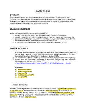 Characteristics OF ART - CHARACTERISTICS OF ART The features and ...