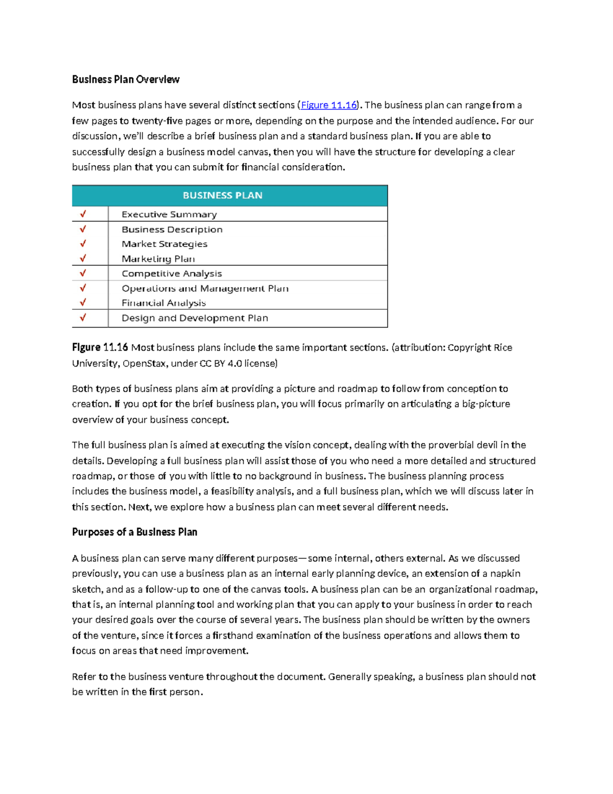 Business Plan Overview - Business Plan Overview Most business plans ...