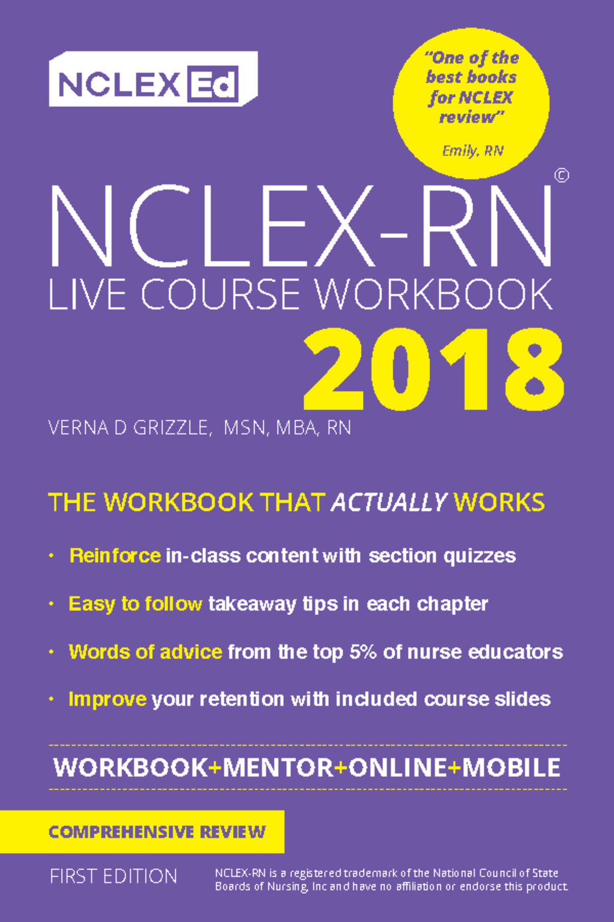 Nclexed Course Workbook 2018 - NCLEX-RN LIVE COURSE WORKBOOK 2018 FIRST ...