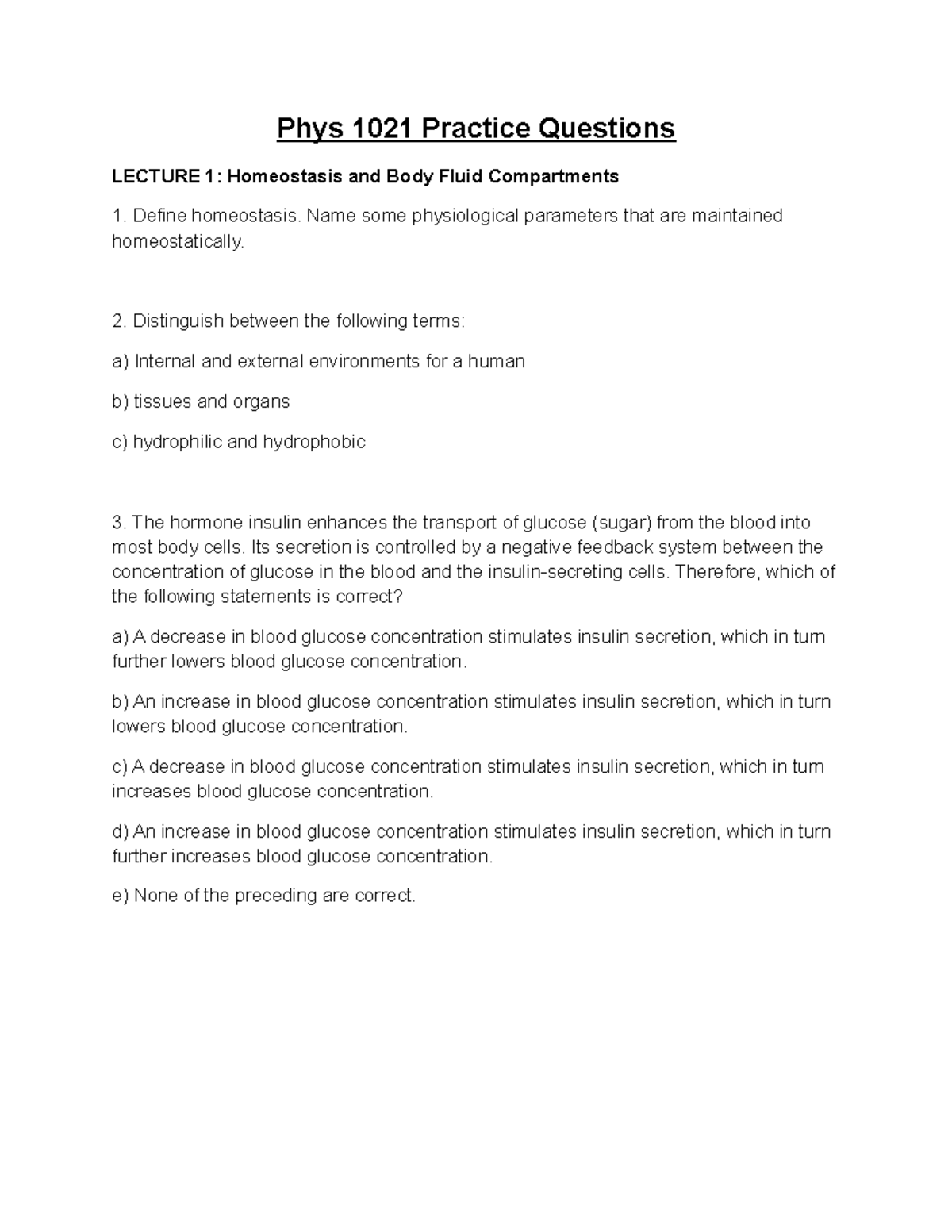 Sample/practice exam 2012, questions and answers - Phys 1021 Practice ...