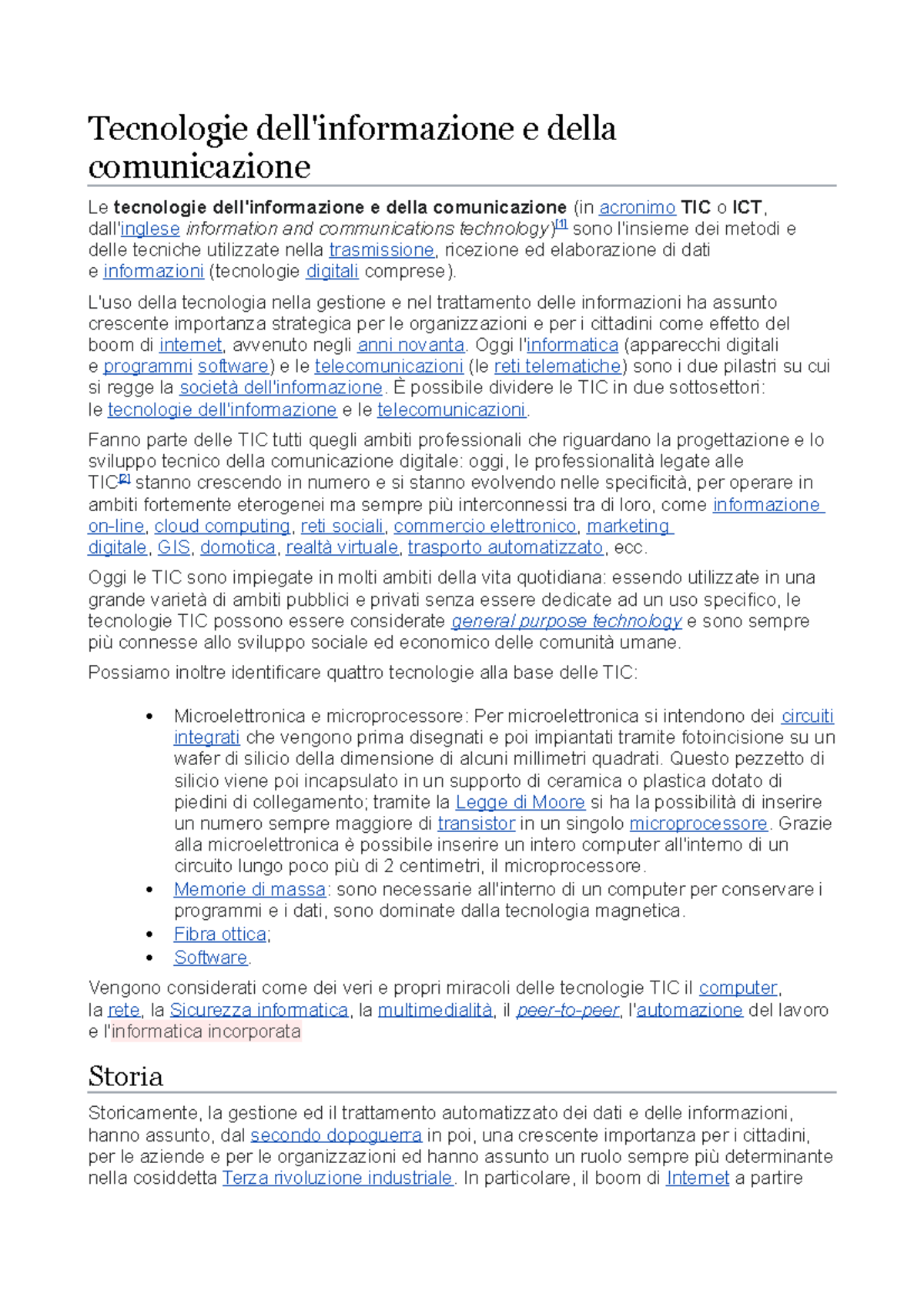 Tecnologie dell - appunti - Tecnologie dell'informazione e della ...