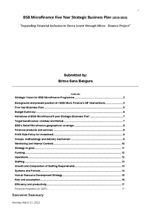Strategic management term paper - Introduction Since its inception ...