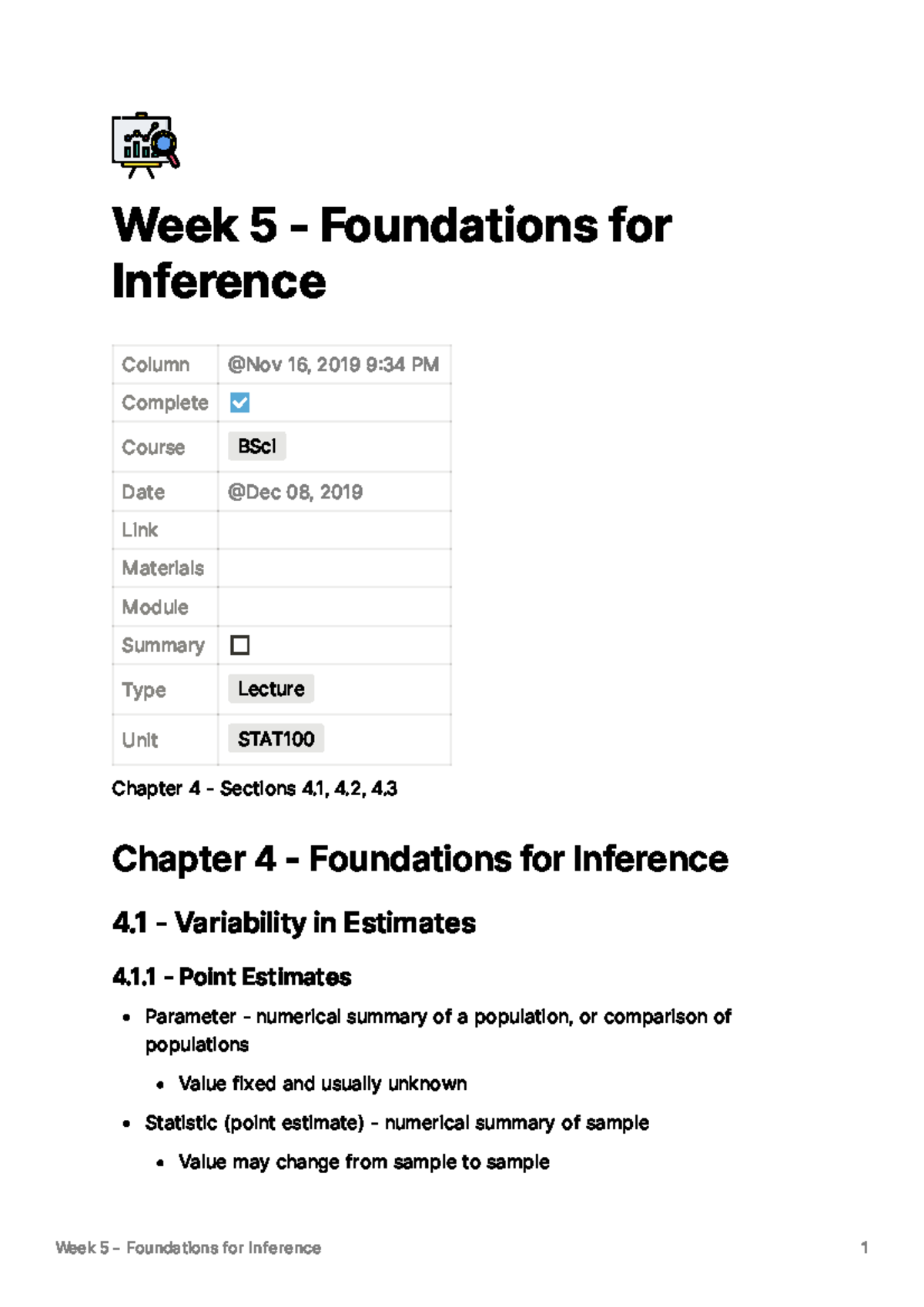 Week 5 - Foundations for Inference - Week 5 - Foundations for Inference ...