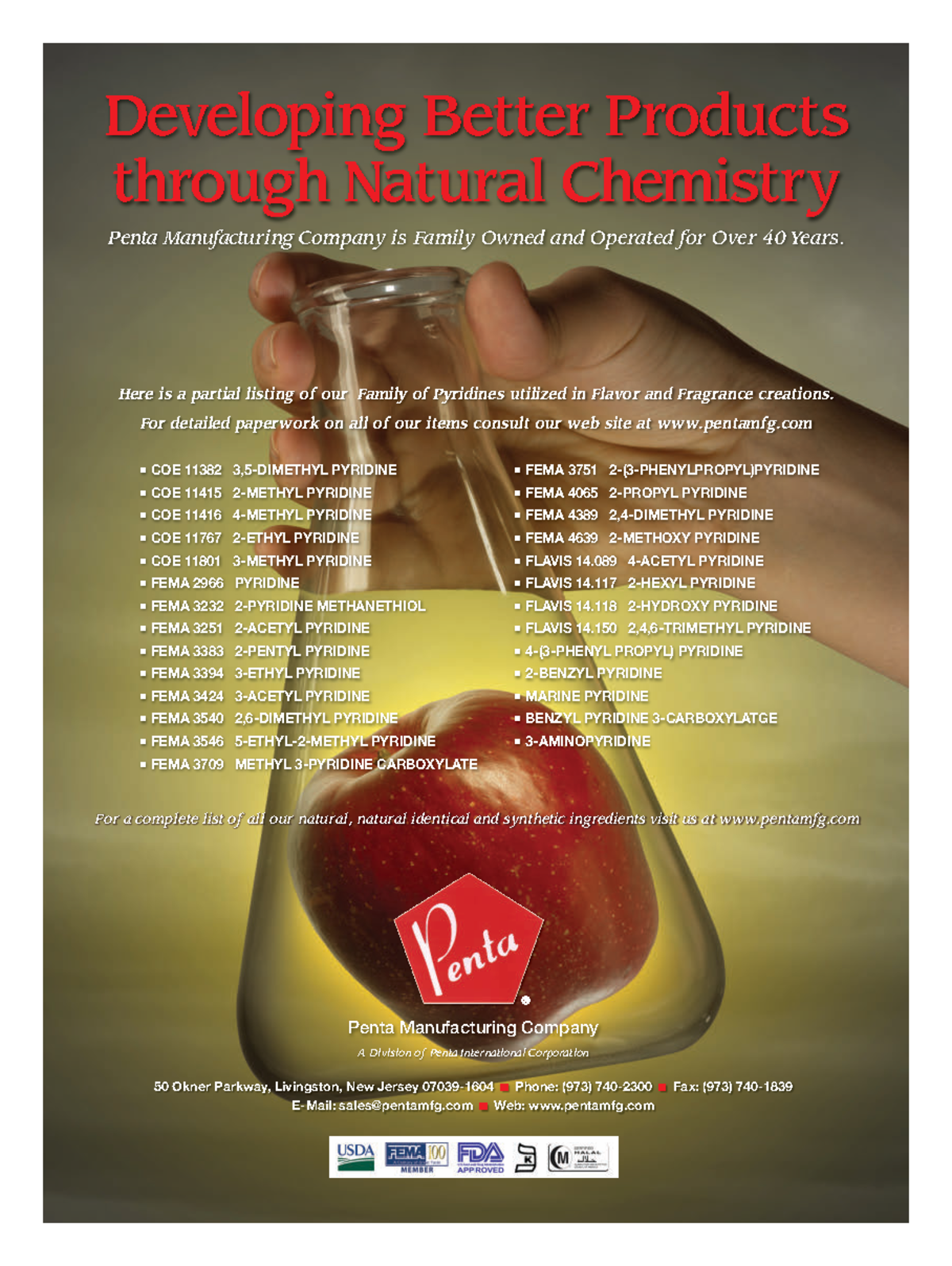 Perfumerflavorist 202011-dl - Penta Manufacturing Company A Division of ...