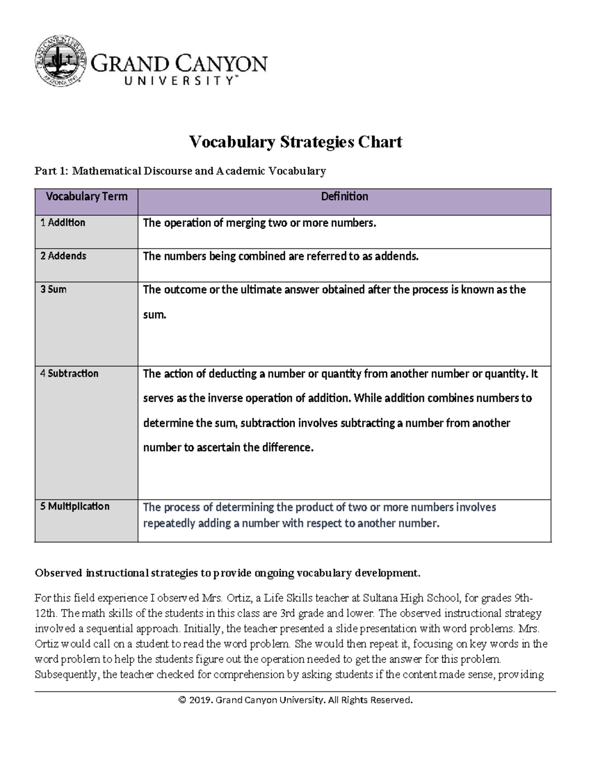 ELM-470-T4-Vocabulary Strategies Chart - Vocabulary Strategies Chart ...