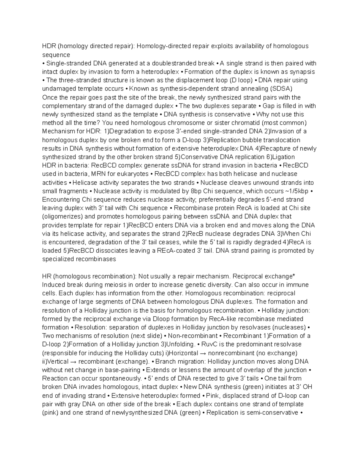 Untitled document - asddasdasasdasd - HDR (homology directed repair ...