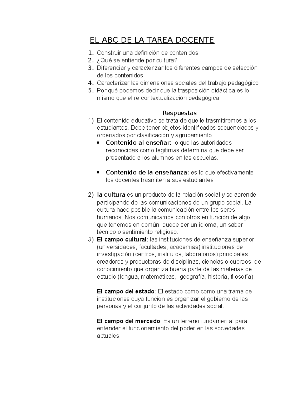 EL ABC DE LA Tarea Docente - EL ABC DE LA TAREA DOCENTE Construir una ...