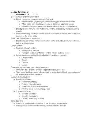 Special Senses Eyes - notes - Medical Term: Special Senses: Eyes ...