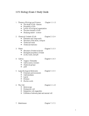 IB 150 Unit 1 - Unit 1 study guide - UNIT 1 LEARNING GOALS OUTCOMES 1 ...