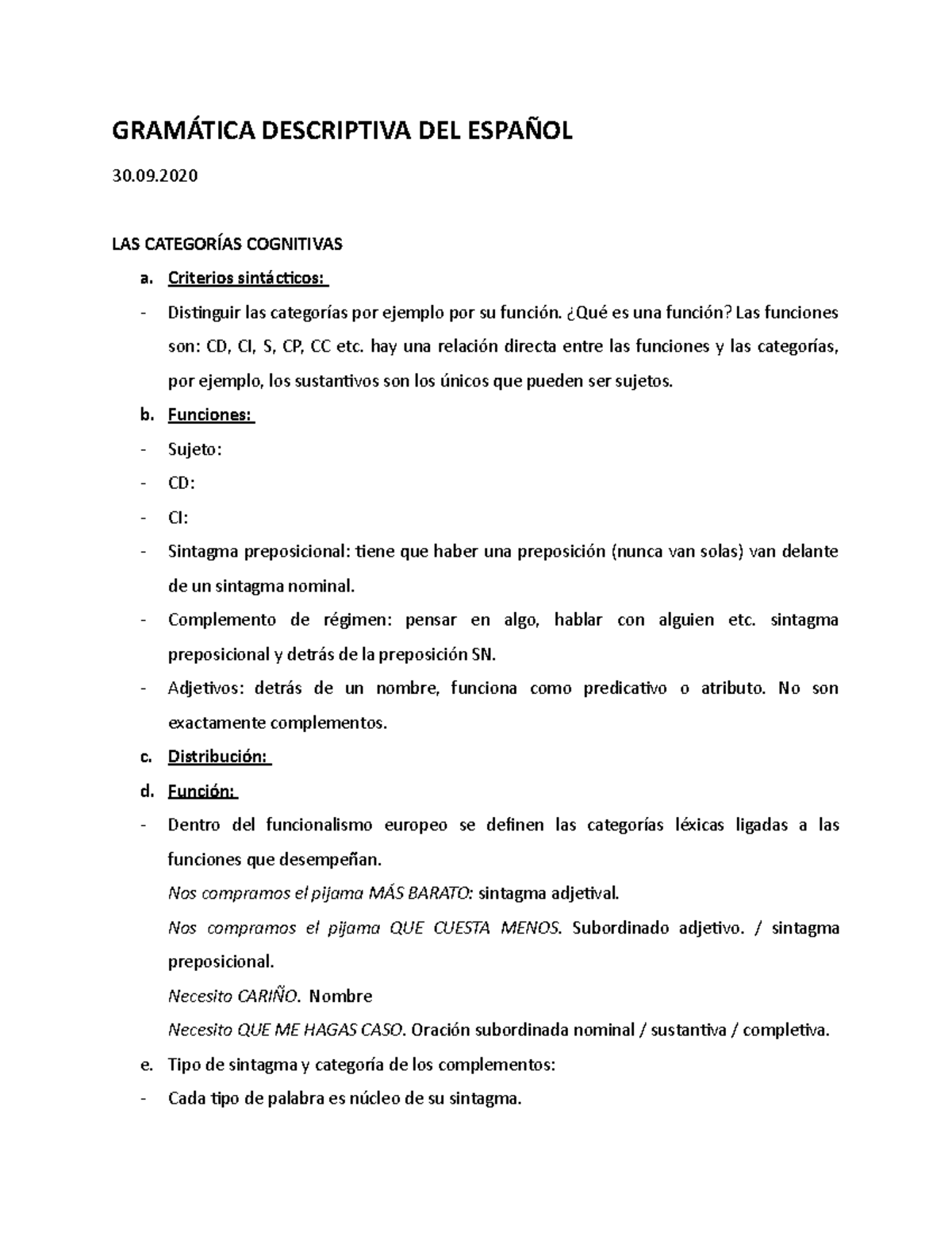 Gramática Descriptiva DEL Español - GRAMÁTICA DESCRIPTIVA DEL ESPAÑOL ...