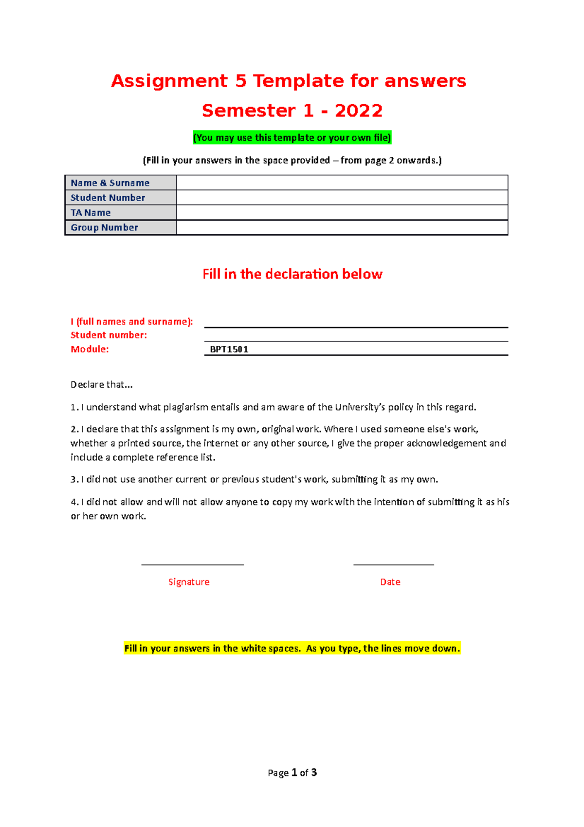 4 5947496327238650407 - Assignment 5 Template for answers Semester 1 ...