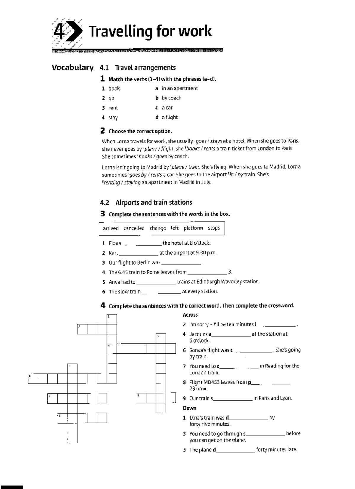 Workbook UNIT 4 - - Studocu
