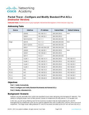 4.5.2 Lab - Implement Inter-VLAN Routing - ILM - Laboratorio ...