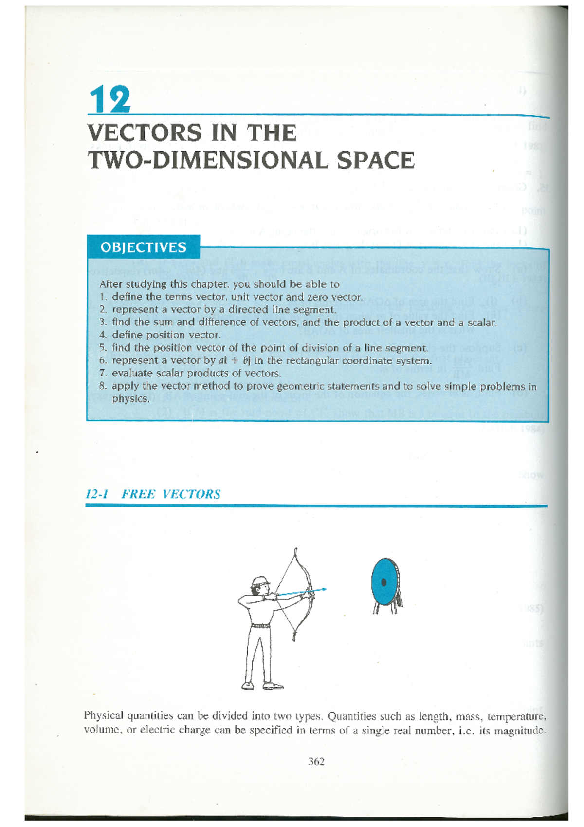 Vectors in 2D Space Exerc and Solutions - 12 VECTORS IN THE TWQ ...