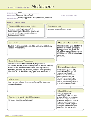 Epinephrine - med template - ACTIVE LEARNING TEMPLATES Medication ...