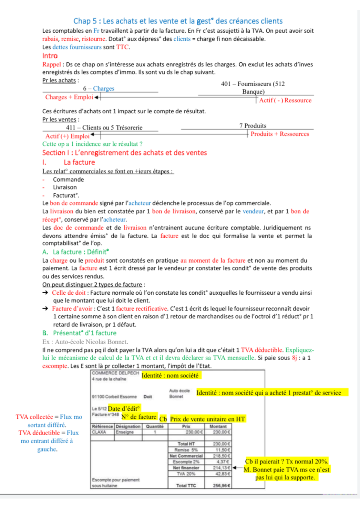 Cours chap 5 - SIC chapitre 5 - Système D'Information Comptable - Studocu